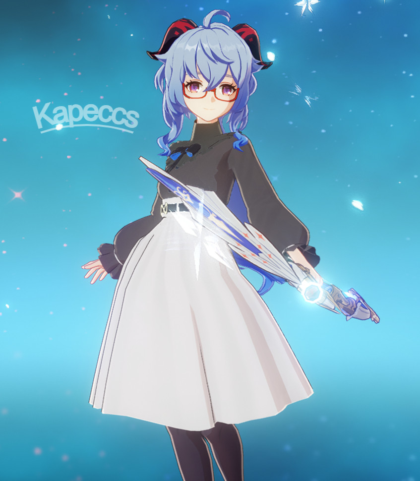 Office ganyu Mod for Genshin Impact | GI Mods