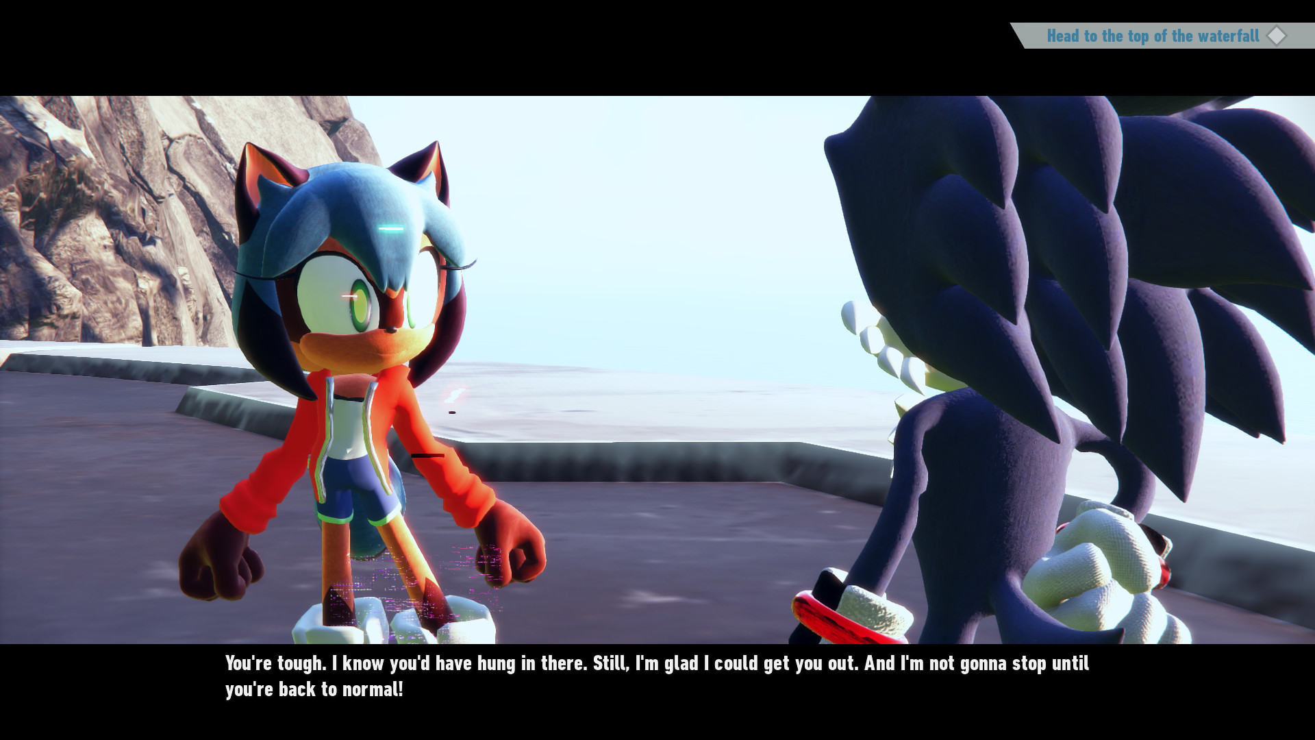 Michiru Kagemori (Amy NPC) Mod for Sonic Frontiers | Frontiers Mods