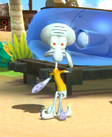 Squidward Mod for Mario Party 9 | MP9 Mods