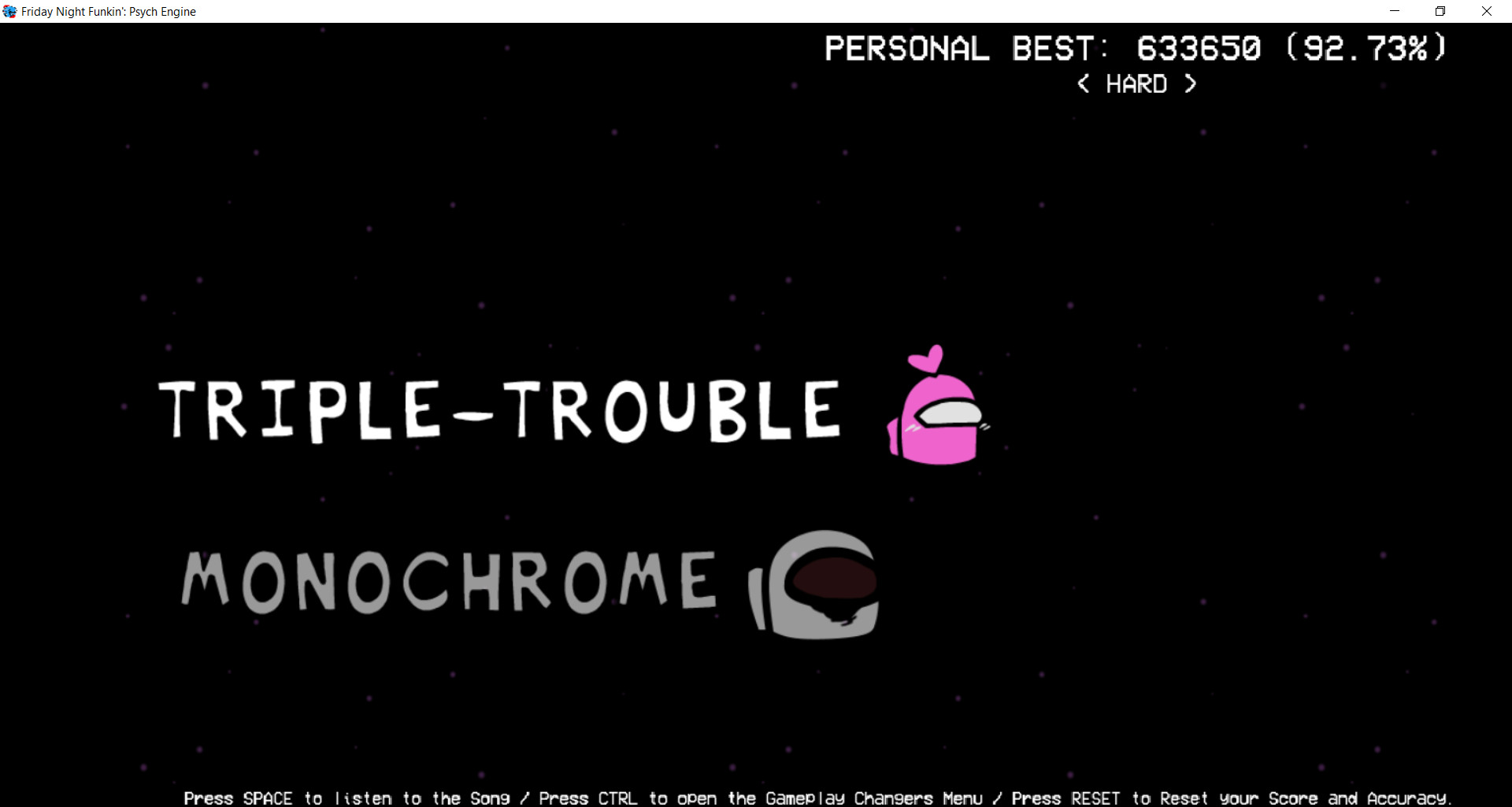 Vs Imposter V4 Monochrome And Triple Trouble Mod for Friday Night Funkin' | FNF Mods