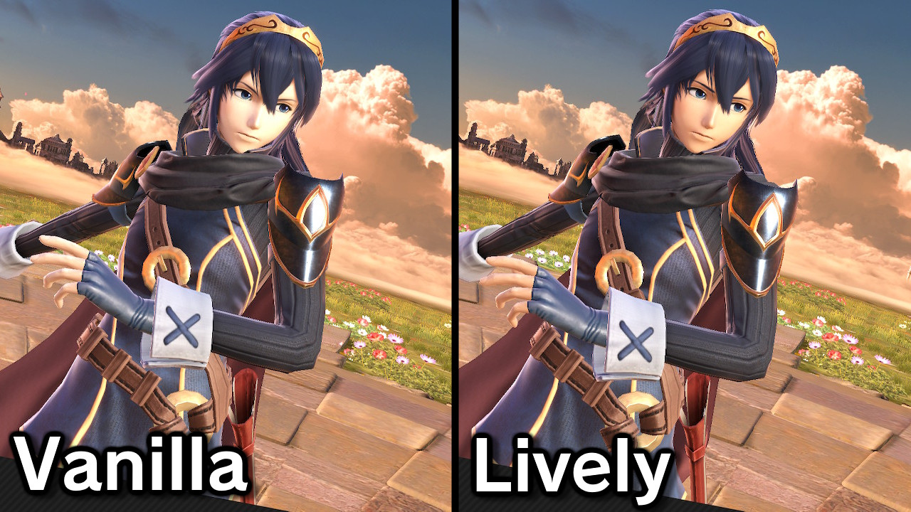 Lively Lucina (Face Tweaks) Mod for Super Smash Bros. Ultimate | SSBU Mods