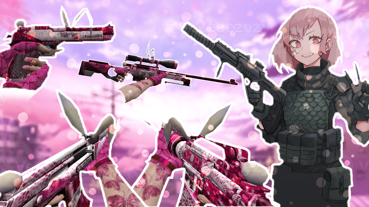 Weapons For Gamer Girls 2023 Mod for Counter-Strike 1.6 | CS1.6 Mods