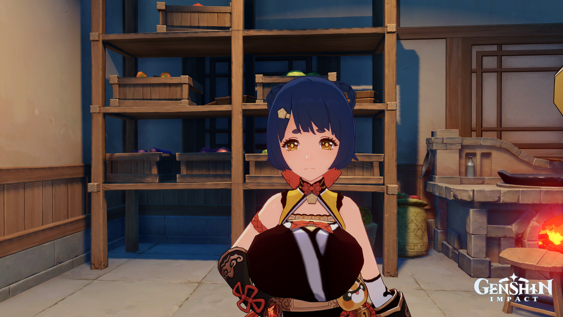 Xiangling Thicc Oppai Mod for Genshin Impact | GI Mods