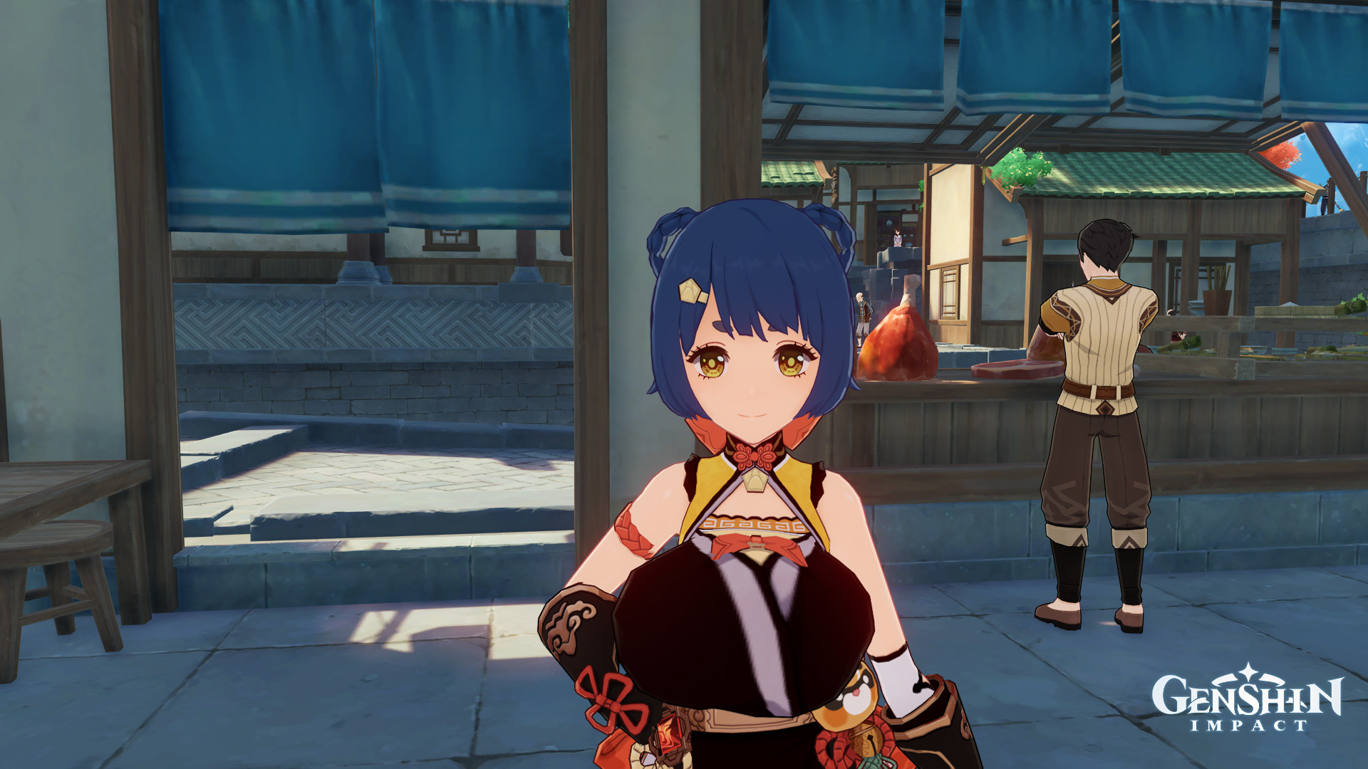 Xiangling Thicc Oppai Mod for Genshin Impact | GI Mods