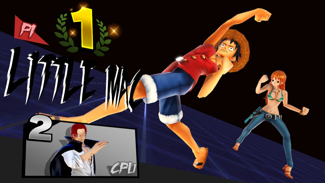 Luffy (Start) over Little Mac Mod for Super Smash Bros. Ultimate | SSBU ...