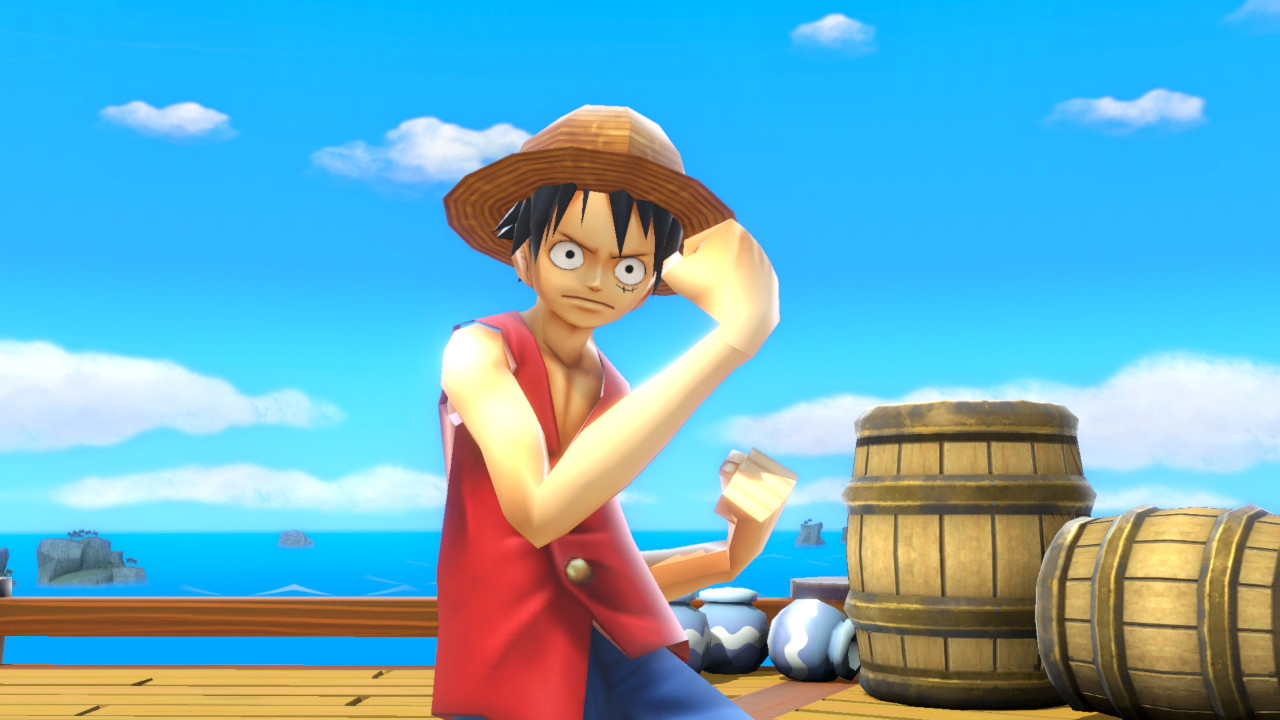 Luffy (Start) over Little Mac Mod for Super Smash Bros. Ultimate | SSBU ...