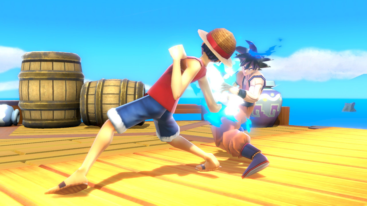 Luffy (Start) over Little Mac Mod for Super Smash Bros. Ultimate | SSBU ...