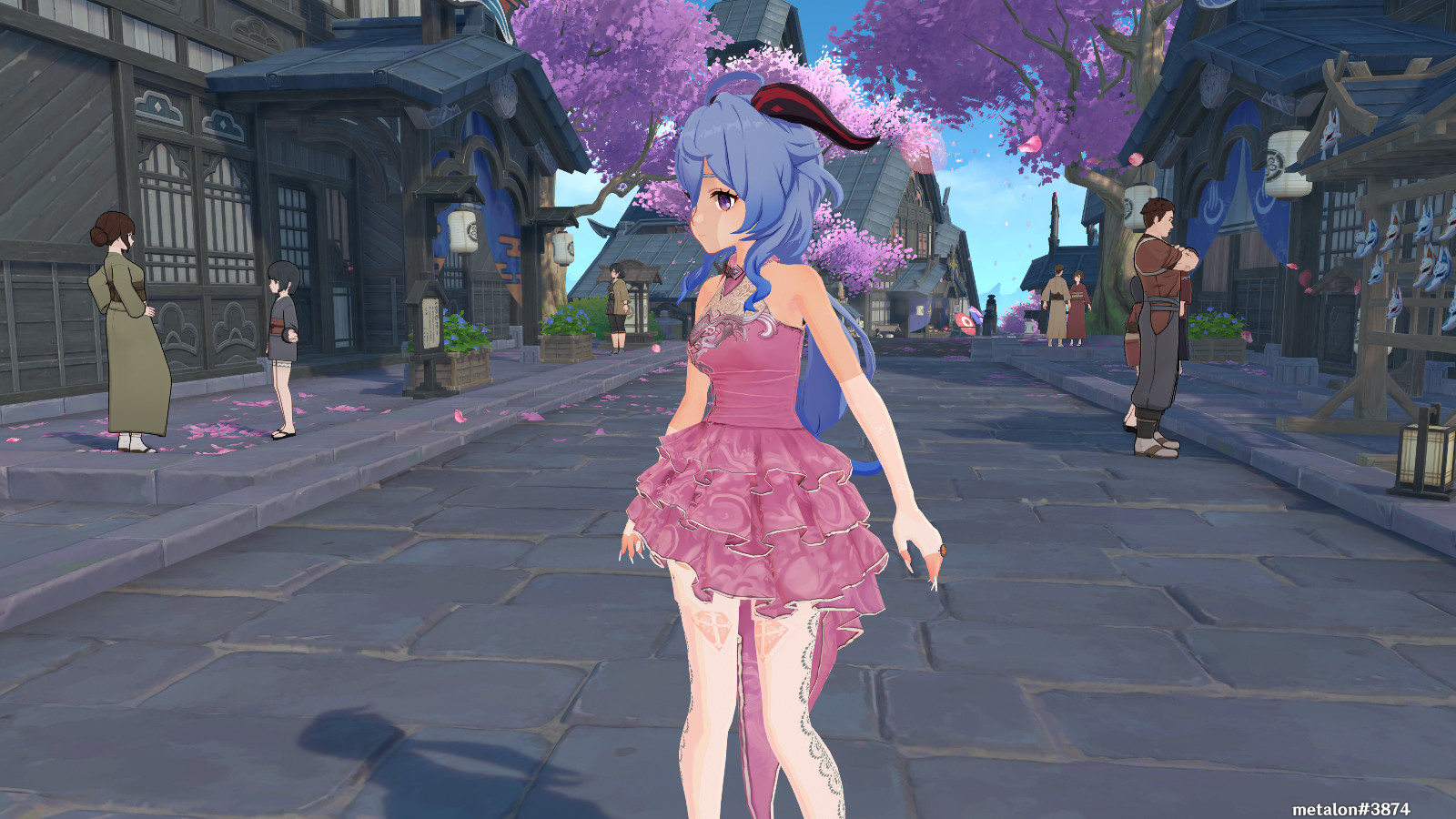 [Ganyu]Aion bard dress Mod for Genshin Impact | GI Mods