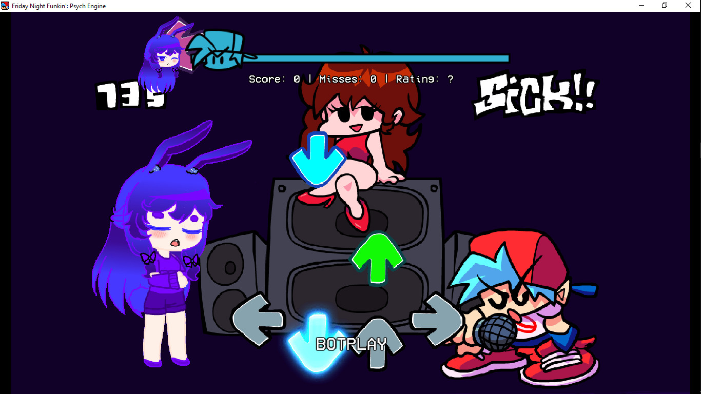 Vs. Mary (Interface Update) Mod for Friday Night Funkin' | FNF Mods