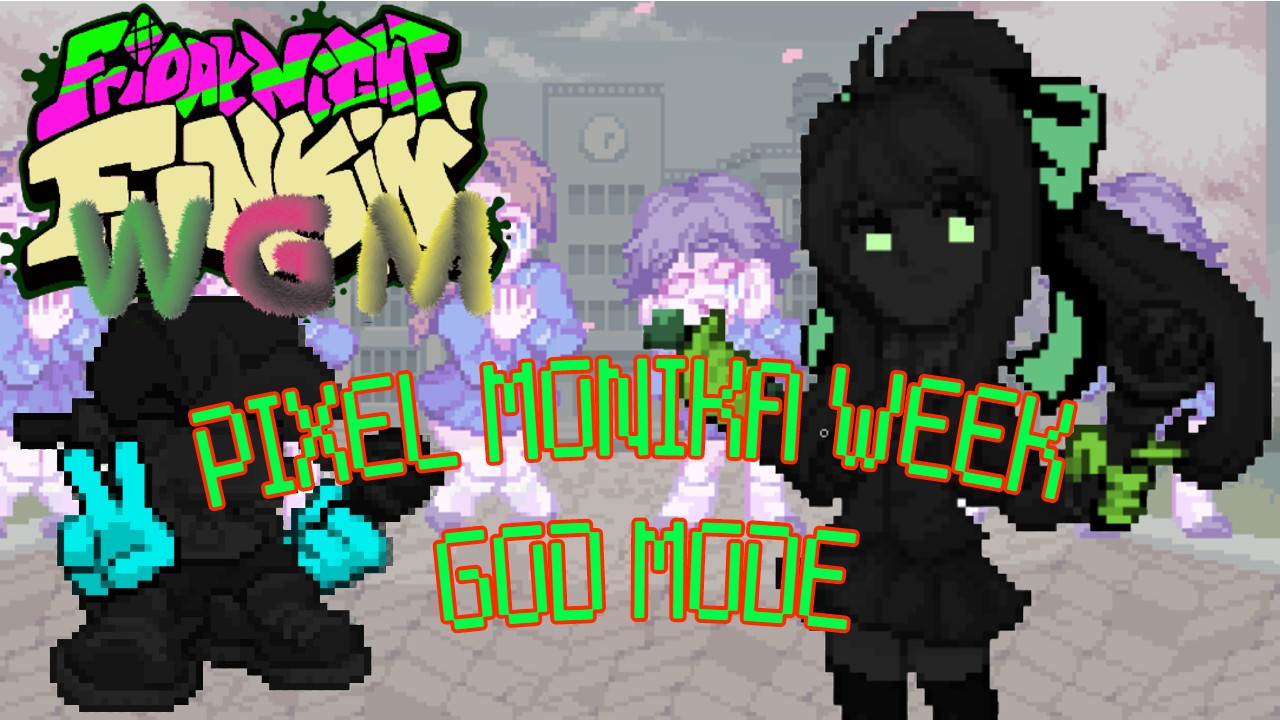 FNF DDLC TAKEOVER GOD MODE [Friday Night Funkin'] [Mods]