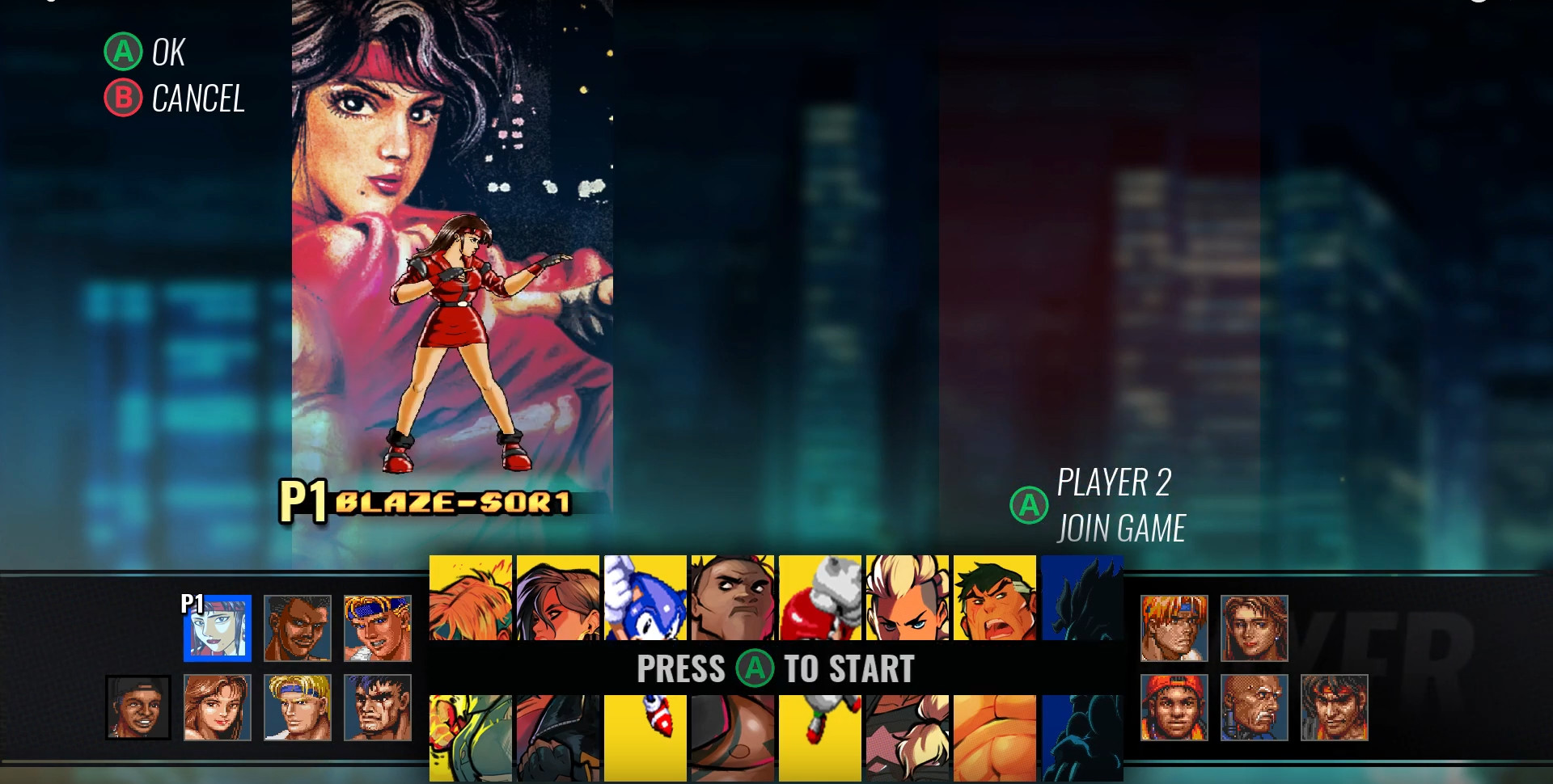 RingsRo's SoR1-Blaze HD Mod for Streets of Rage 4 | SOR4 Mods