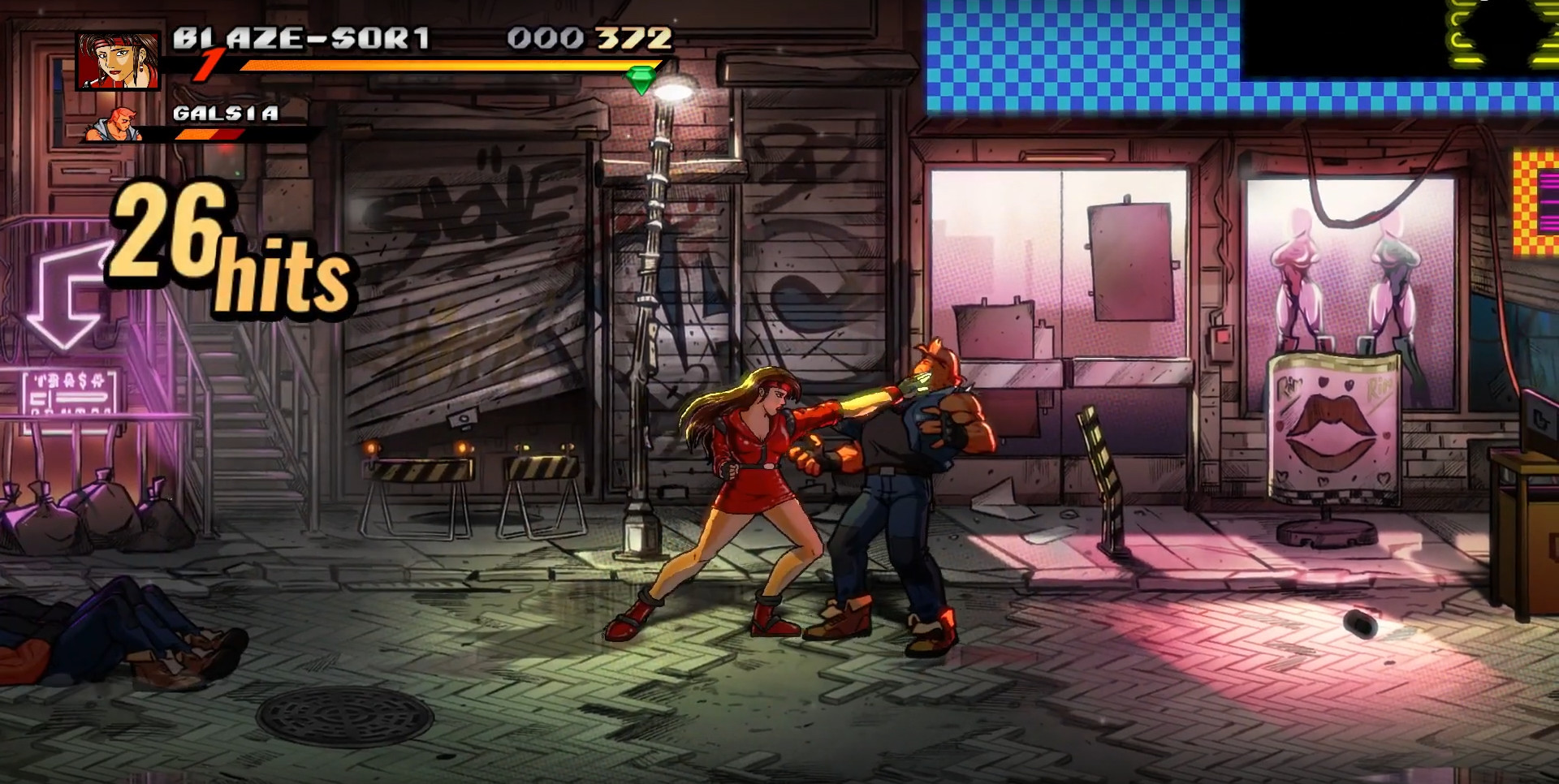 RingsRo's SoR1-Blaze HD Mod for Streets of Rage 4 | SOR4 Mods