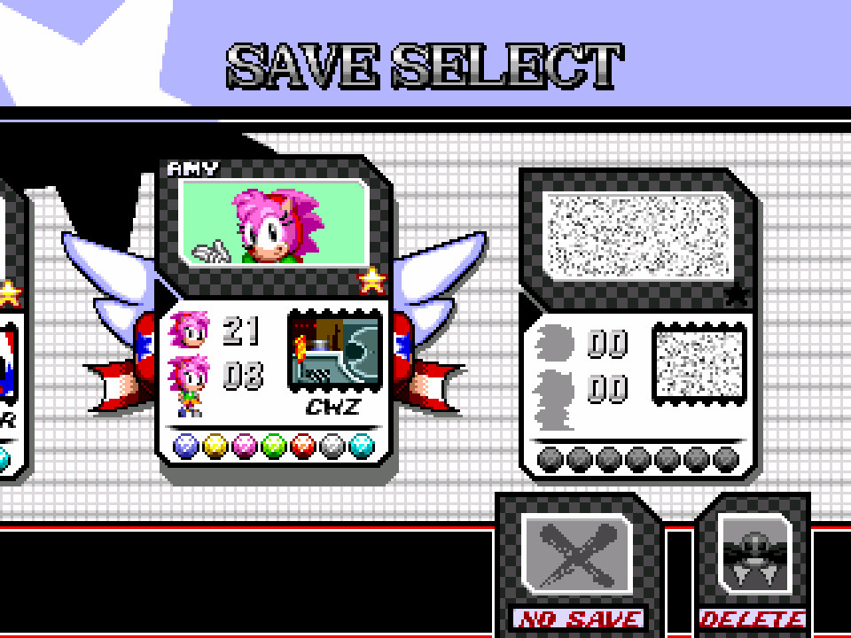 Prototype Zone Names in the Menus Mod for Sonic the Hedgehog Forever ...