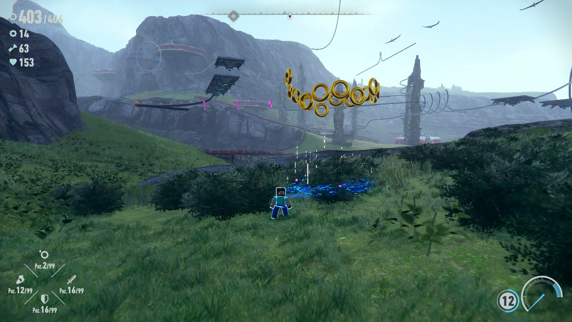 Steve with custom skins Mod for Sonic Frontiers | Frontiers Mods