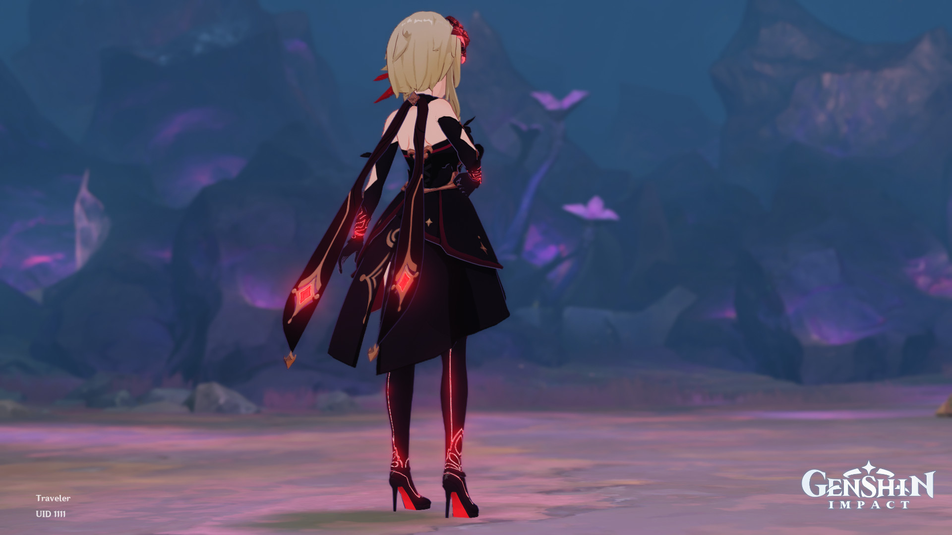 Red Neon Lumine Pack [Genshin Impact] [Mods]