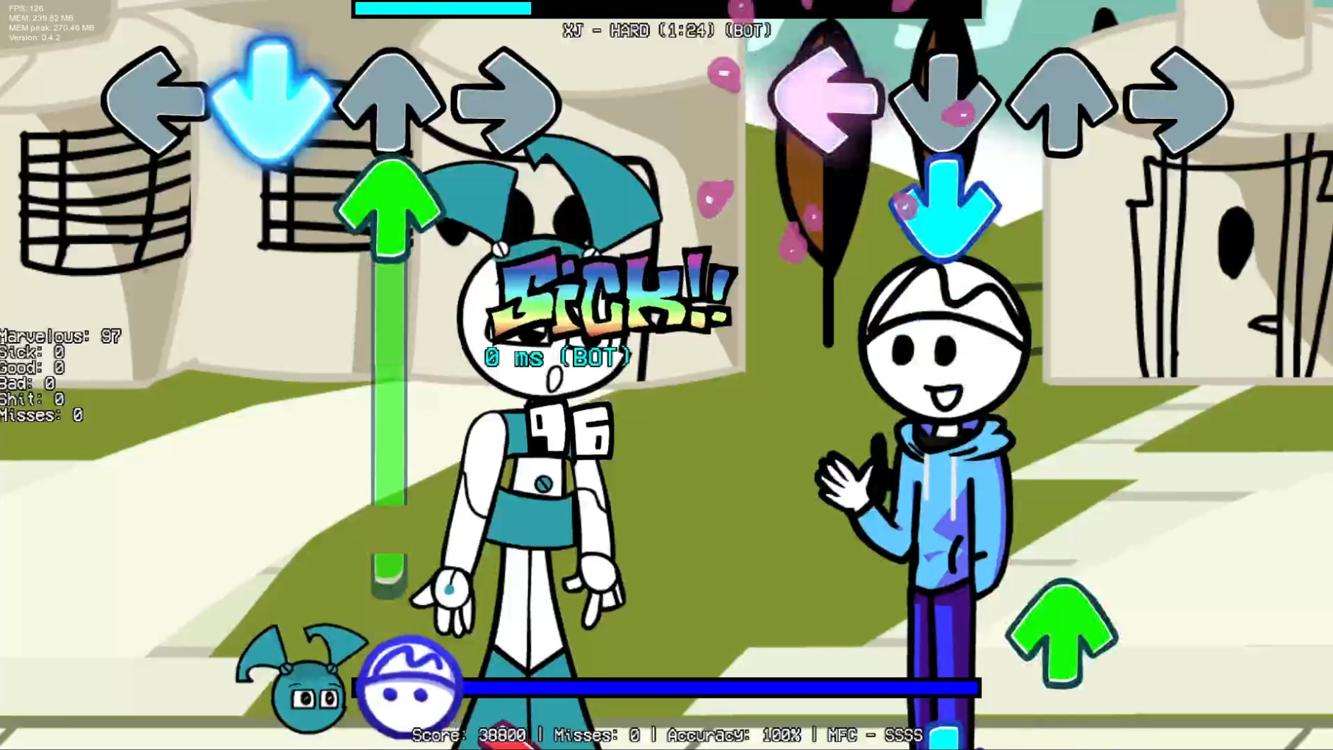 BillFox Vs Jenny XJ cover BETA [Friday Night Funkin'] [Mods]