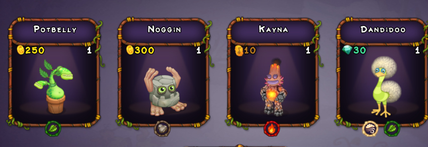 Colored Element Sigils Mod for My Singing Monsters | MSM Mods