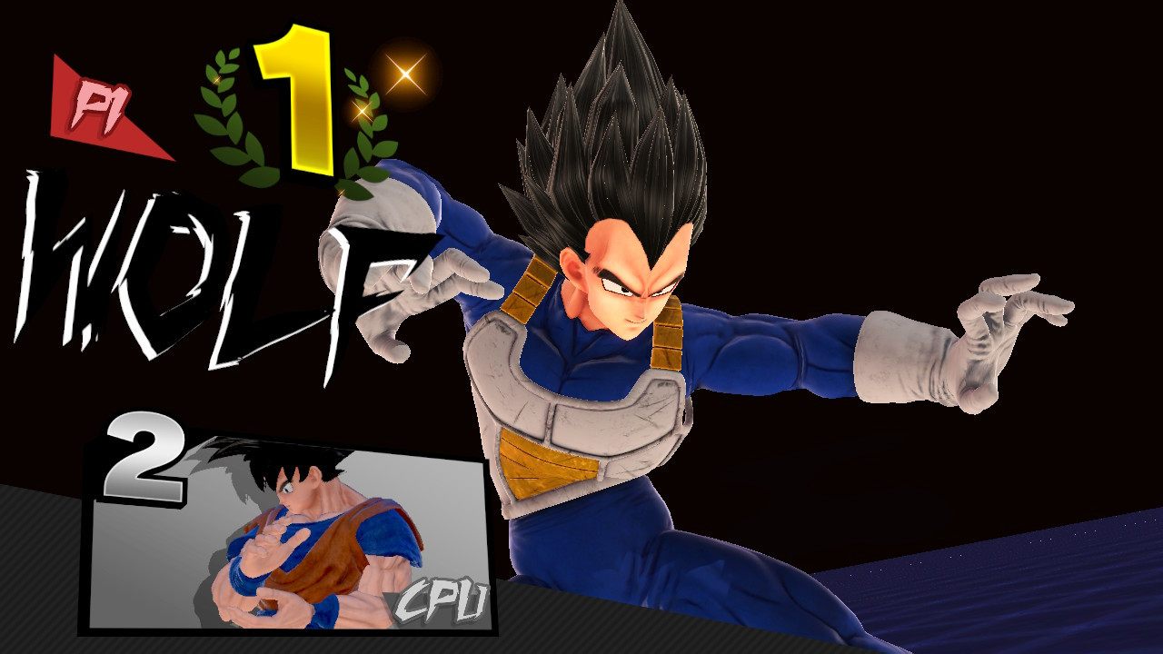 Vegeta over Wolf Mod for Super Smash Bros. Ultimate | SSBU Mods