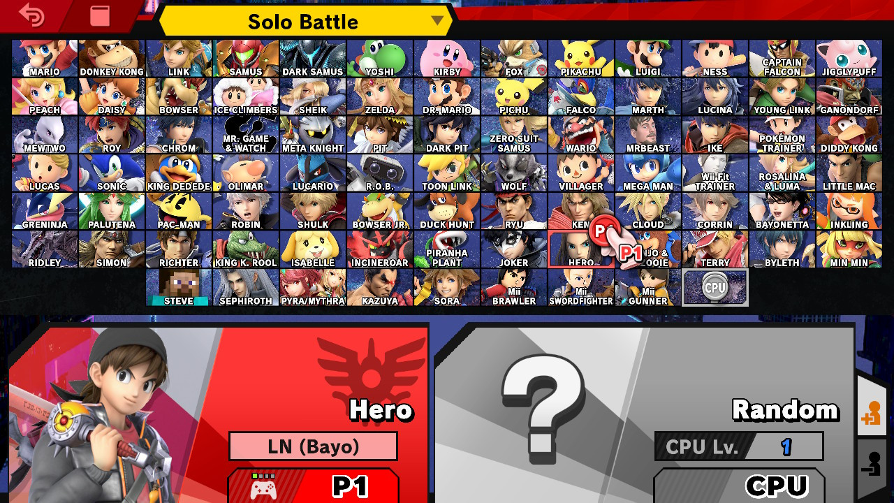 Drip Hero Mod for Super Smash Bros. Ultimate | SSBU Mods