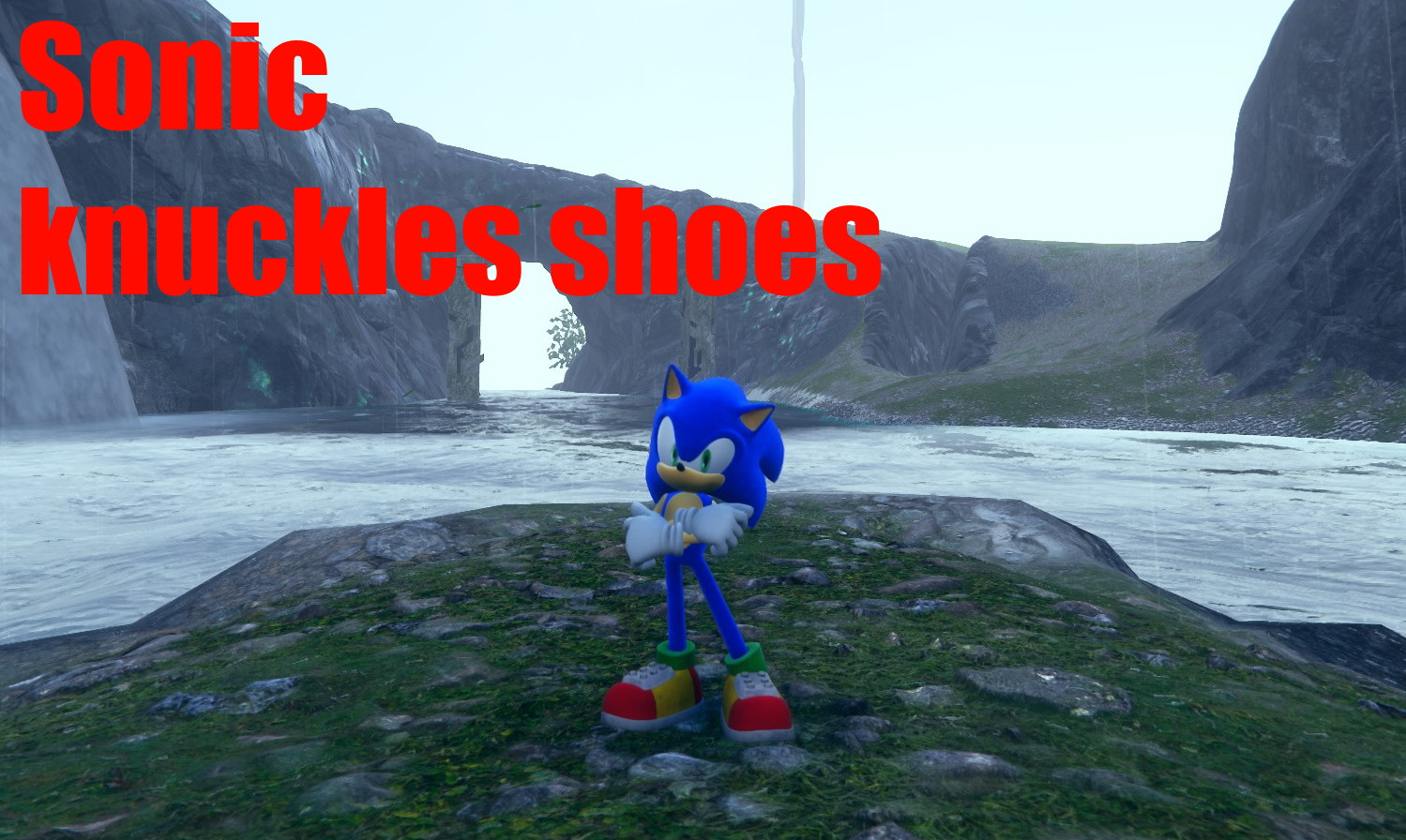 Sonic knuckles Shoes [Sonic Frontiers] [Mods]
