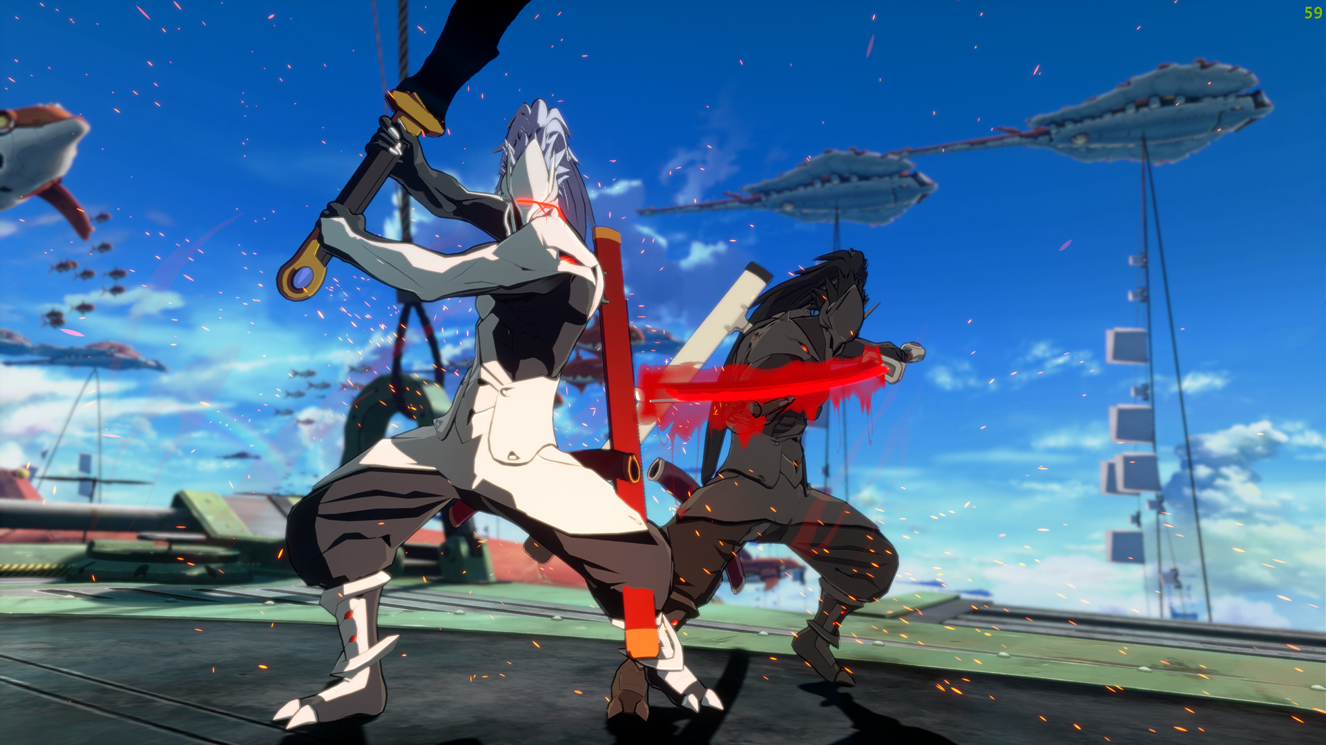 Hakumen | BlazBlue Mod for GUILTY GEAR -STRIVE- | GGST Mods