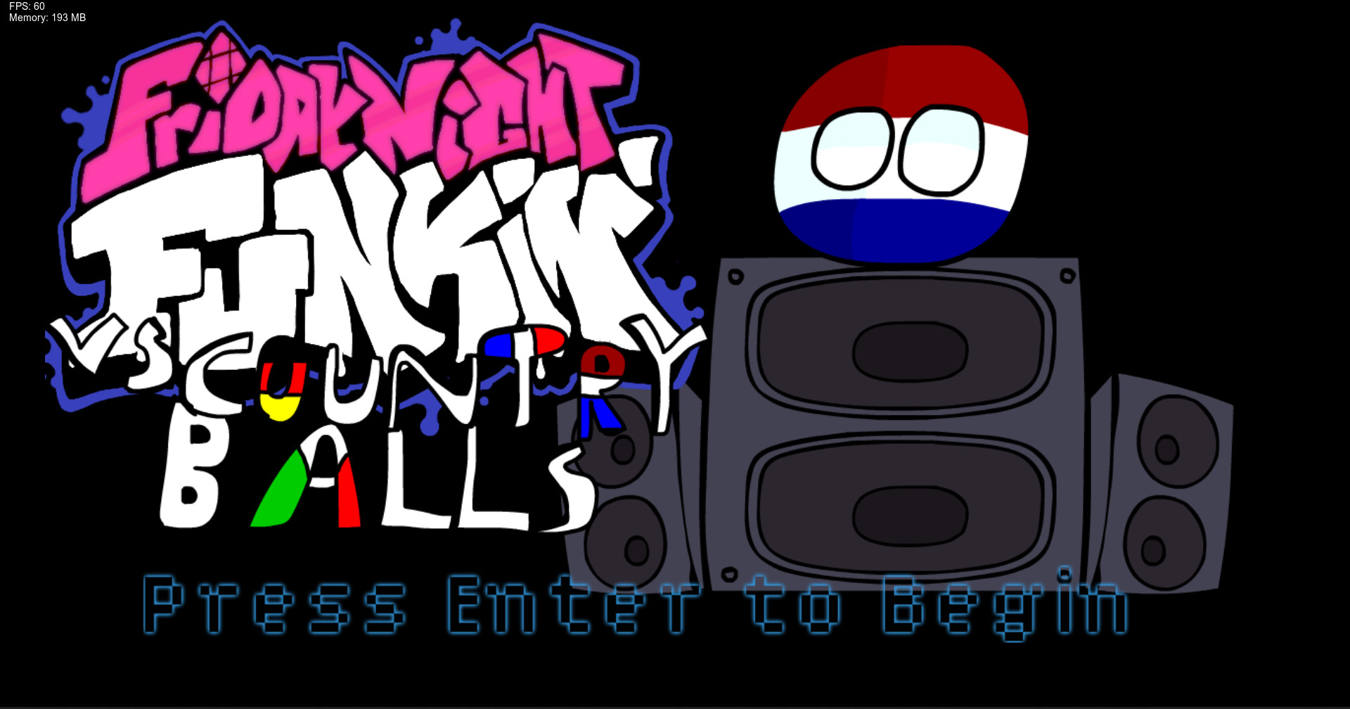 Vs Countryballs Mod for Friday Night Funkin' | FNF Mods