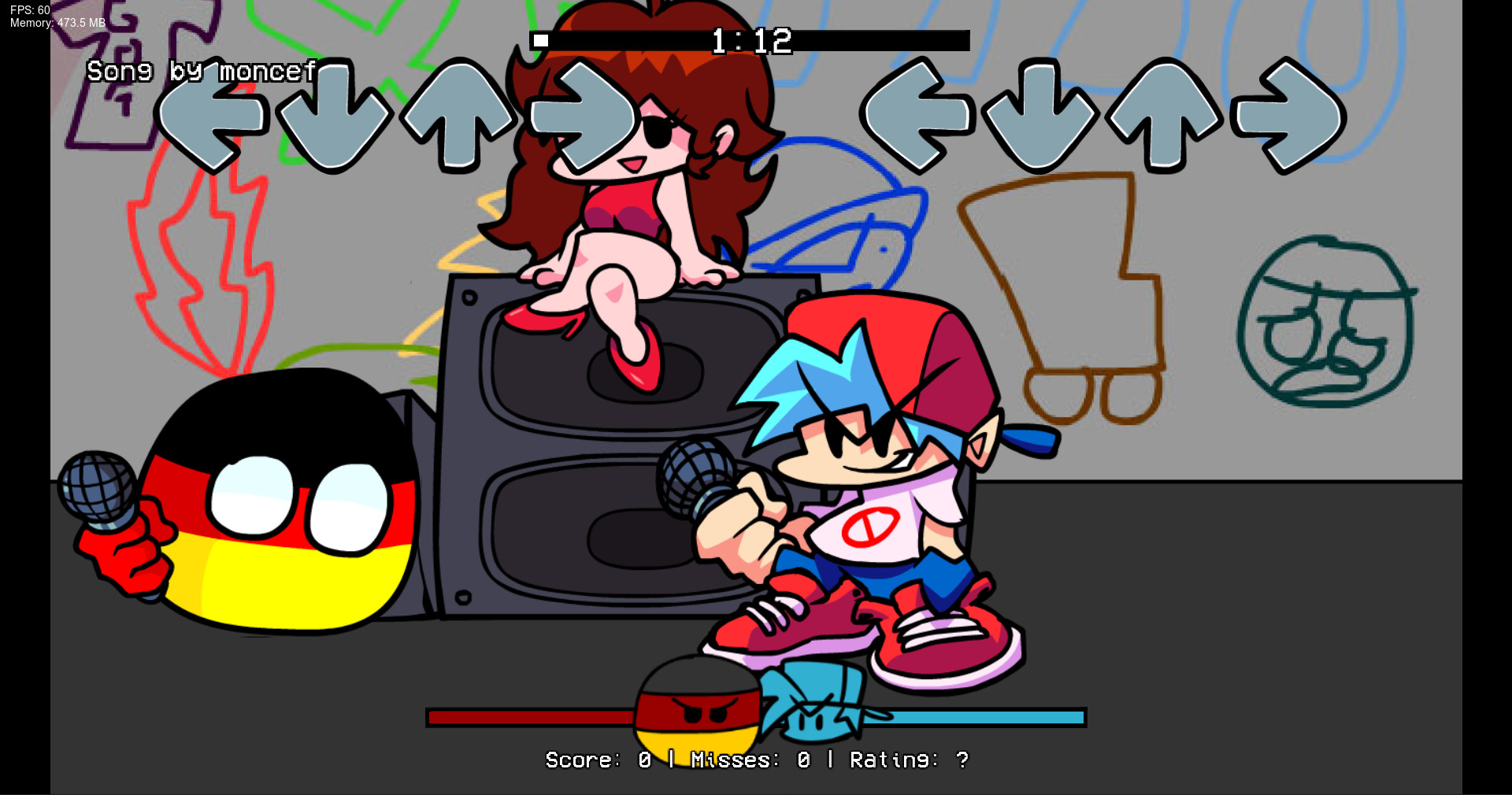 Vs Countryballs Mod for Friday Night Funkin' | FNF Mods