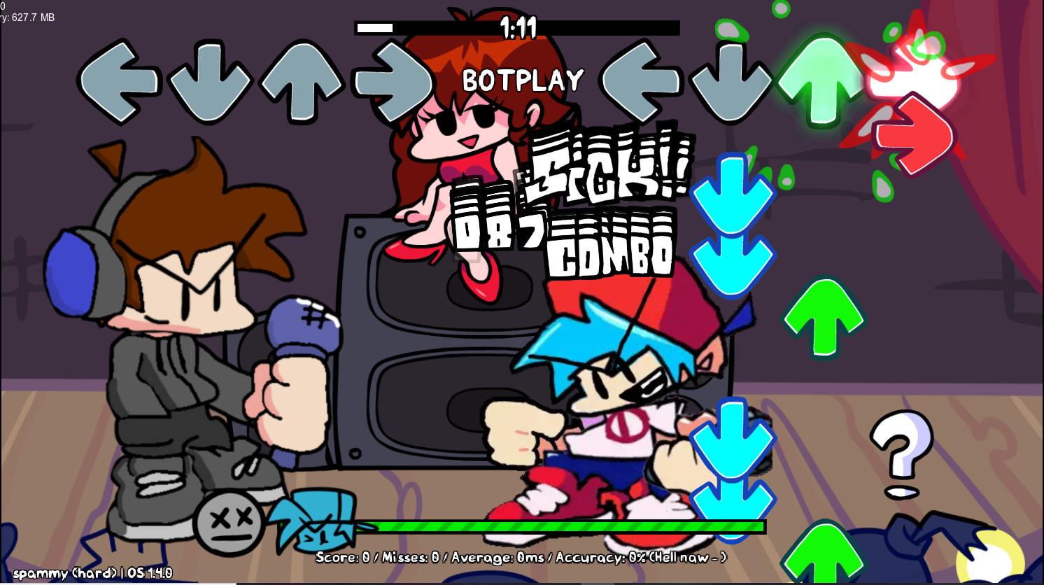 Aaron's Reanimated Boyfriend Mod for Friday Night Funkin' | FNF Mods