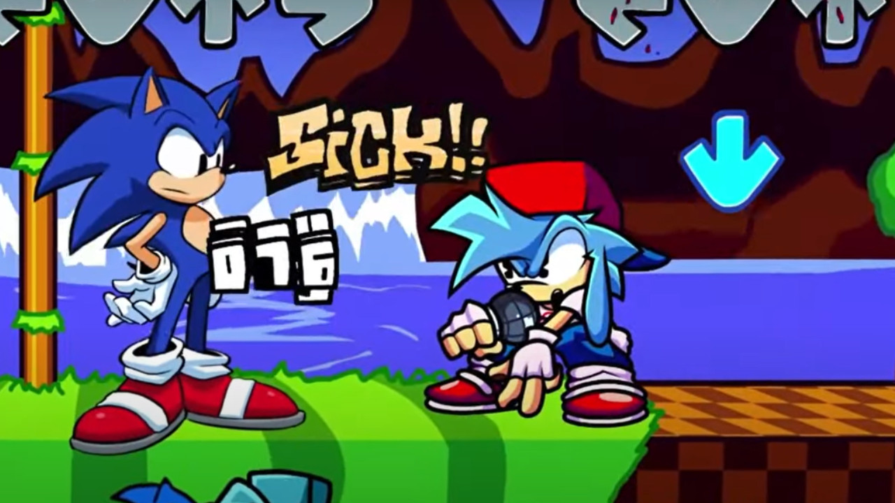 FOR HIRE HD + UTAU COVER - Dorkly Sonic [Friday Night Funkin'] [Mods]