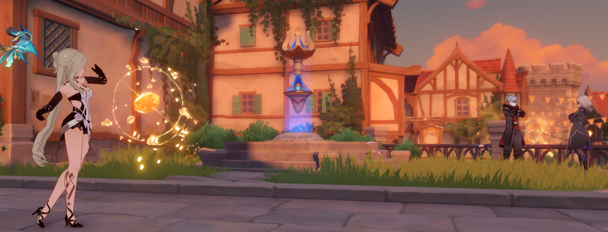 Ningguang(Gold Leaf) replaced by Signora 1.0 Mod for Genshin Impact ...