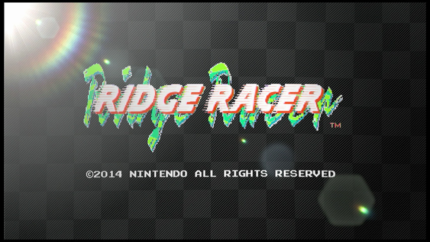 Splash logo at Ridge Racer Mod for Mario Kart 8 | MK8 Mods