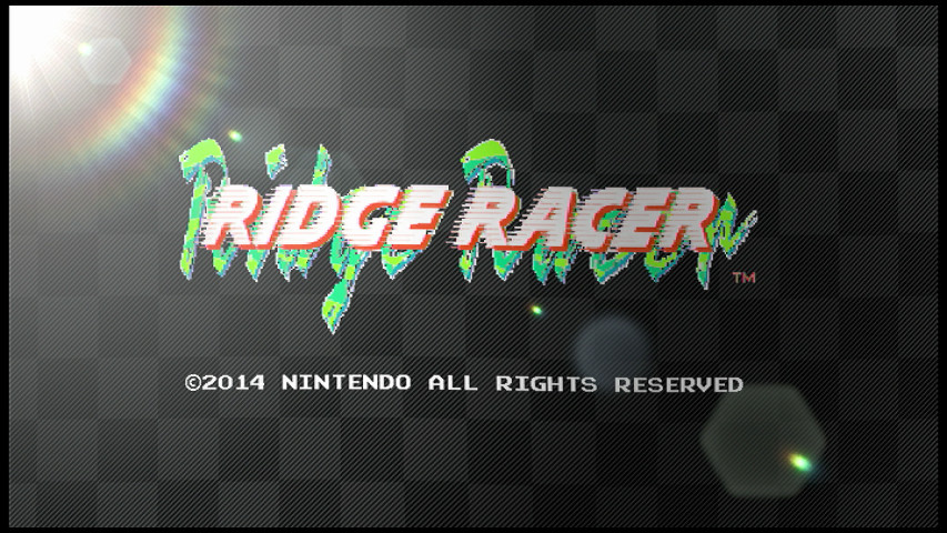 Splash logo at Ridge Racer Mod for Mario Kart 8 | MK8 Mods