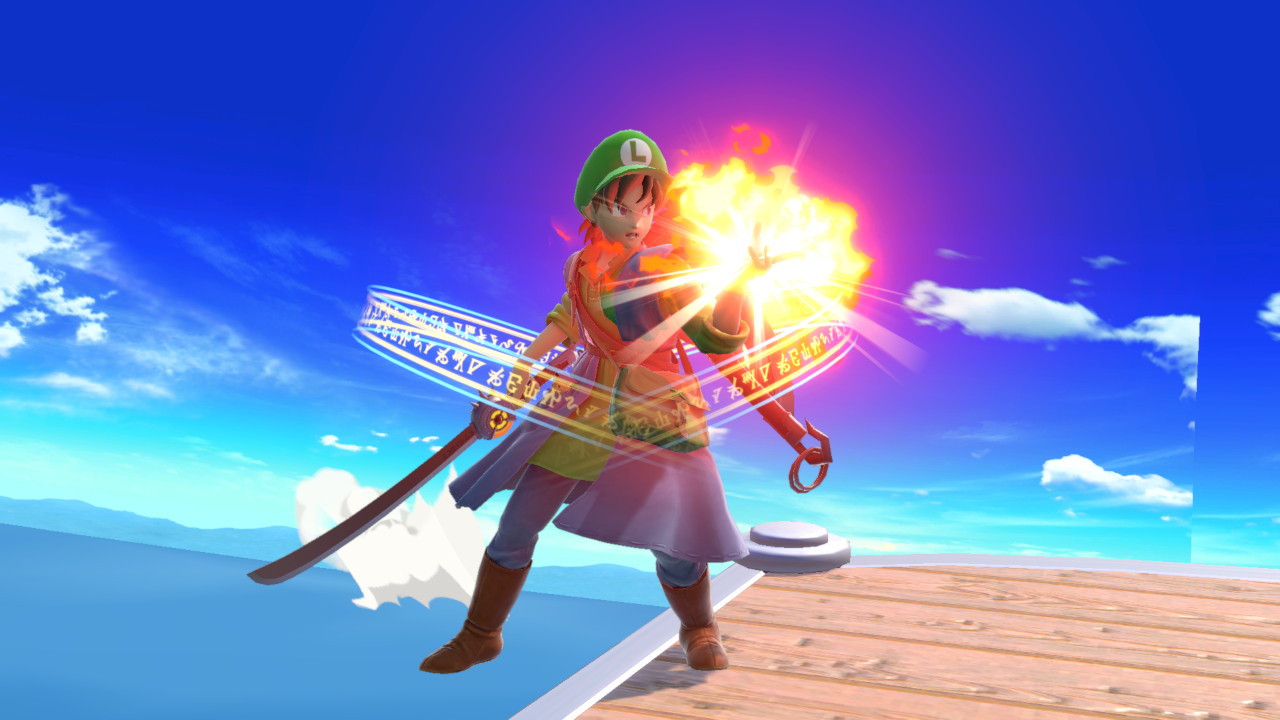 Eightigi (Eight Luigi cosplay) Mod for Super Smash Bros. Ultimate ...