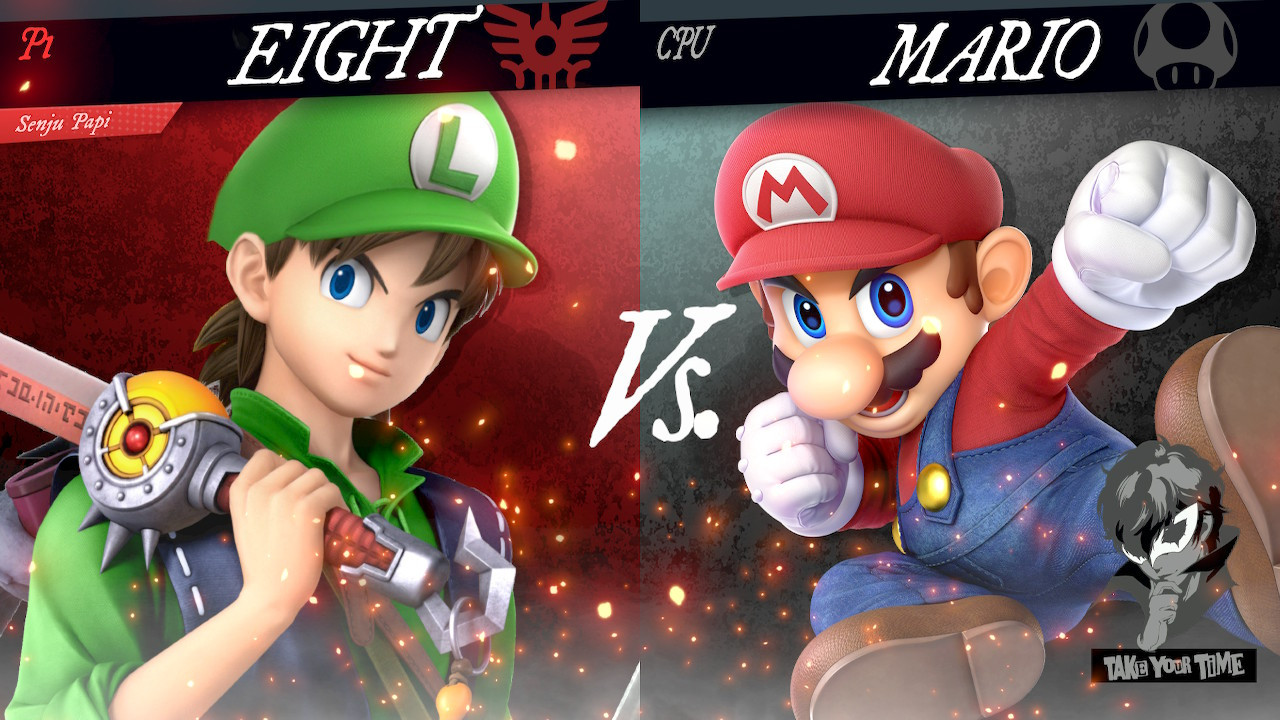 Eightigi (Eight Luigi cosplay) Mod for Super Smash Bros. Ultimate ...