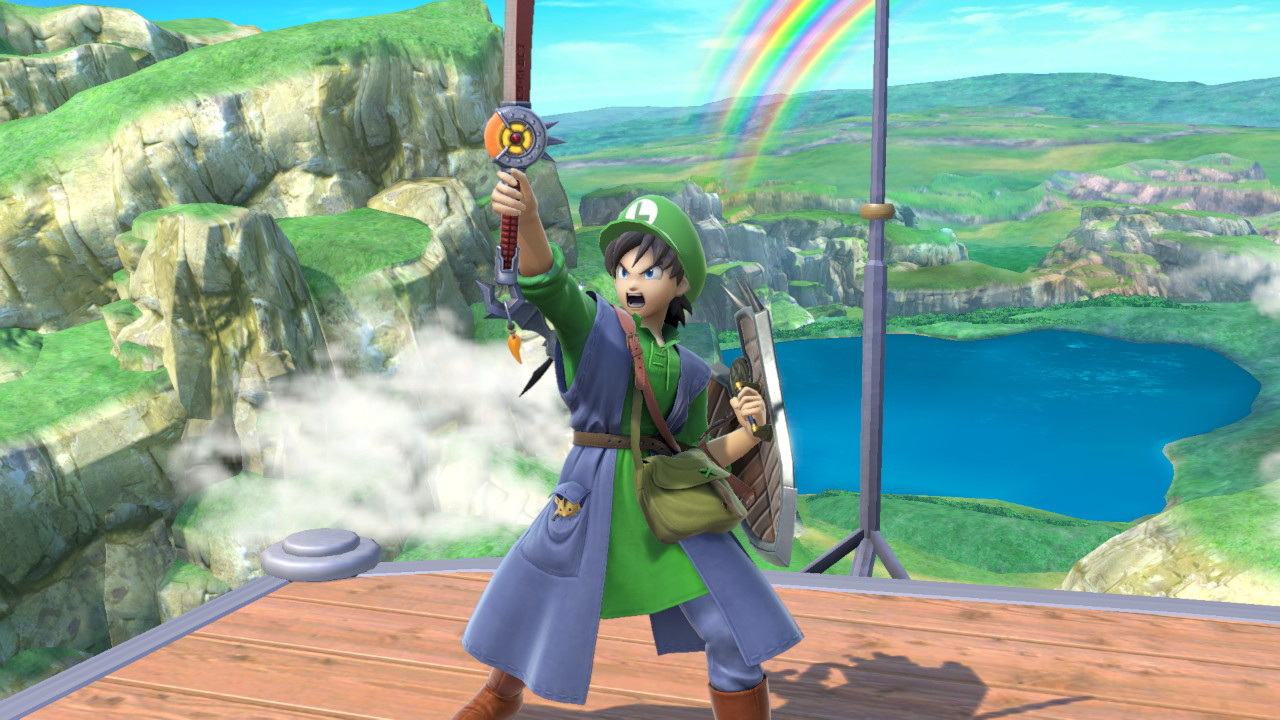 Eightigi (Eight Luigi cosplay) Mod for Super Smash Bros. Ultimate ...