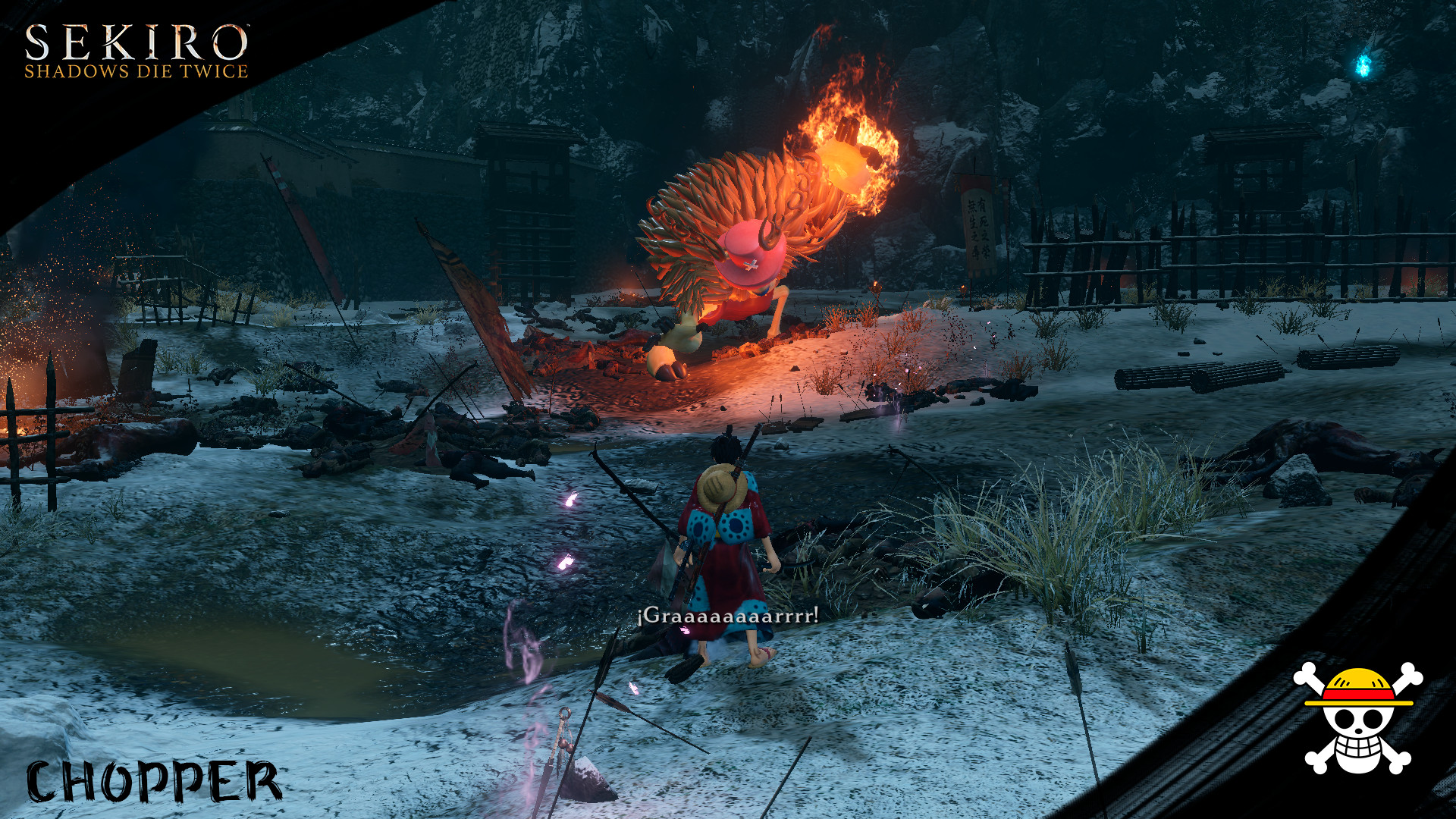 SEKIRO X ONE PIECE Mod for Sekiro: Shadows Die Twice | S:SDT Mods