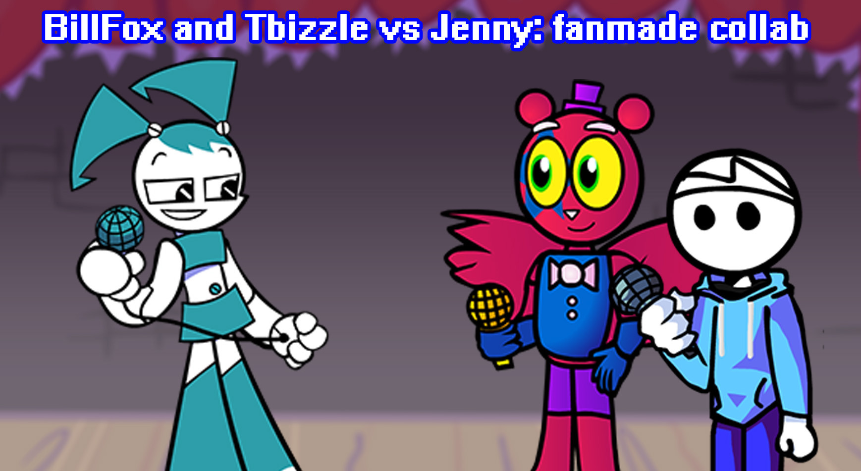 BillFox and tbizzle vs jenny: fanmade collab mod Mod for Friday Night ...