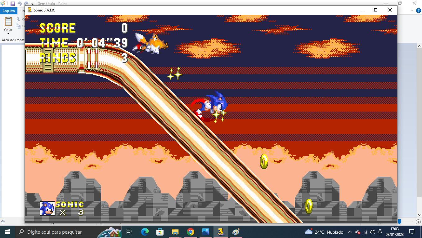 New Yoke-Style Palette for Launch Base Mod for Sonic 3 A.I.R. | S3AIR Mods