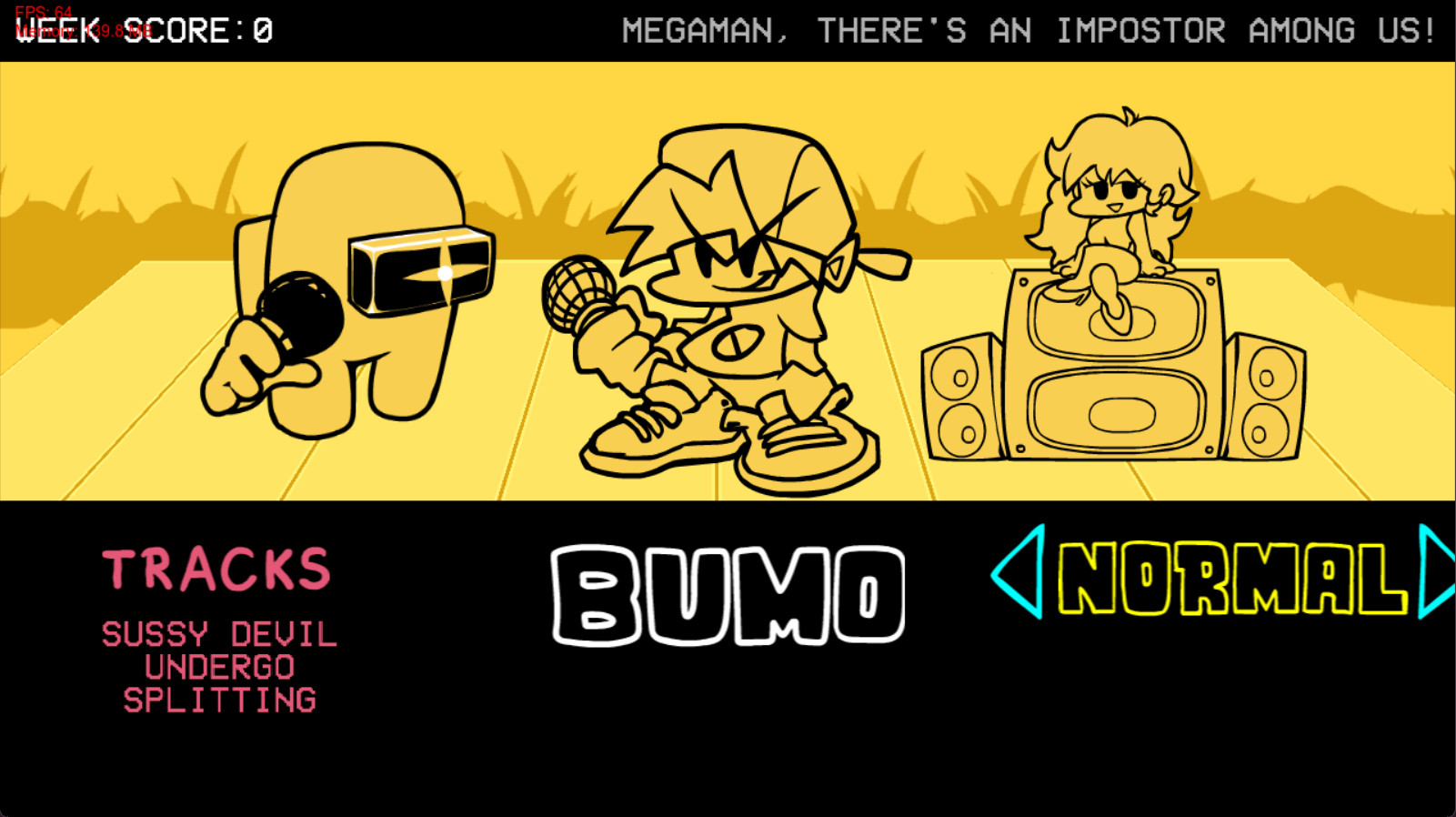 Vs. Bumopostor -FULL WEEK UPDATE- Mod for Friday Night Funkin' | FNF Mods