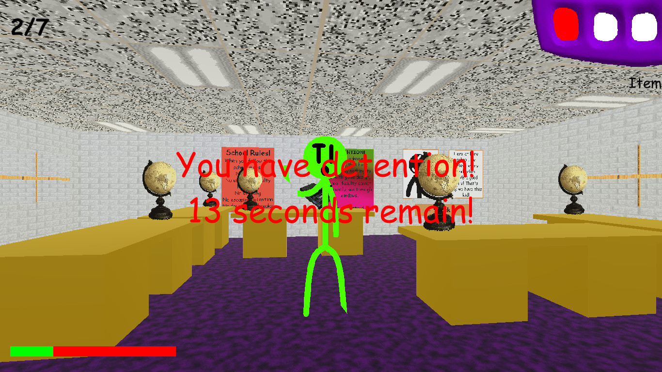 Blue's Basics in Algicosathlon Mod for Baldi's Basics | Baldi Mods