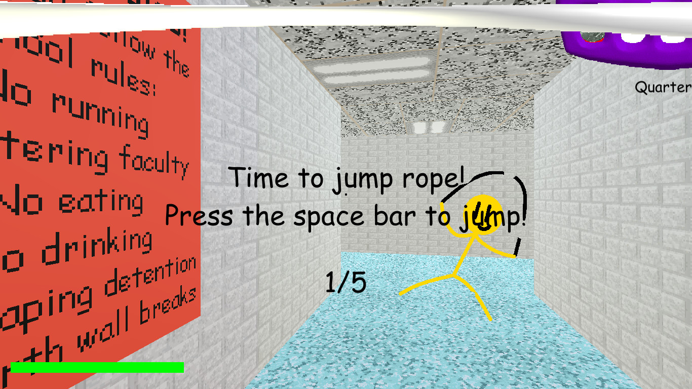 Blue's Basics in Algicosathlon Mod for Baldi's Basics | Baldi Mods