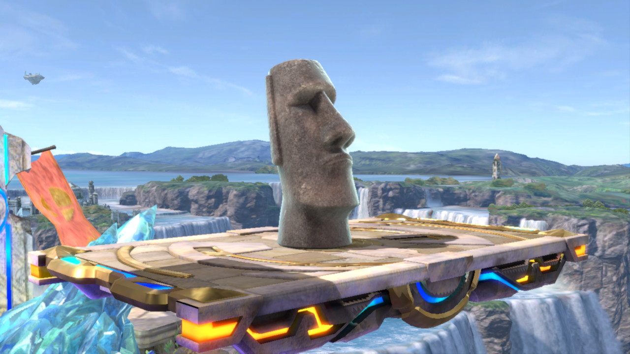 Moyai over Kirby Down-B Mod for Super Smash Bros. Ultimate | SSBU Mods