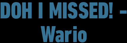 DOH I MISSED! - Wario [Sonic Frontiers] [Mods]