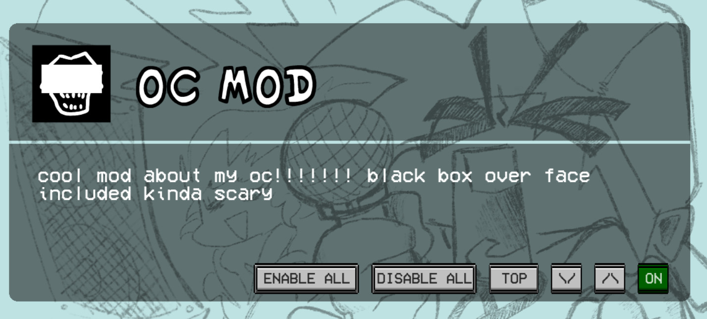 oc mod [Friday Night Funkin'] [Mods]