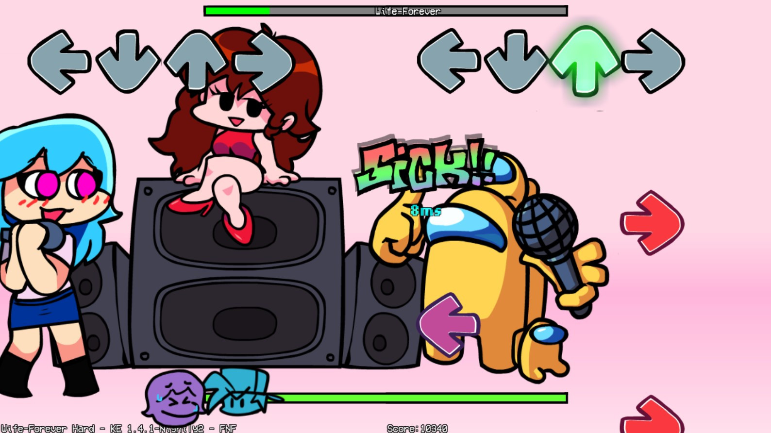 Playable Yellow crewmate Mod for Friday Night Funkin' | FNF Mods