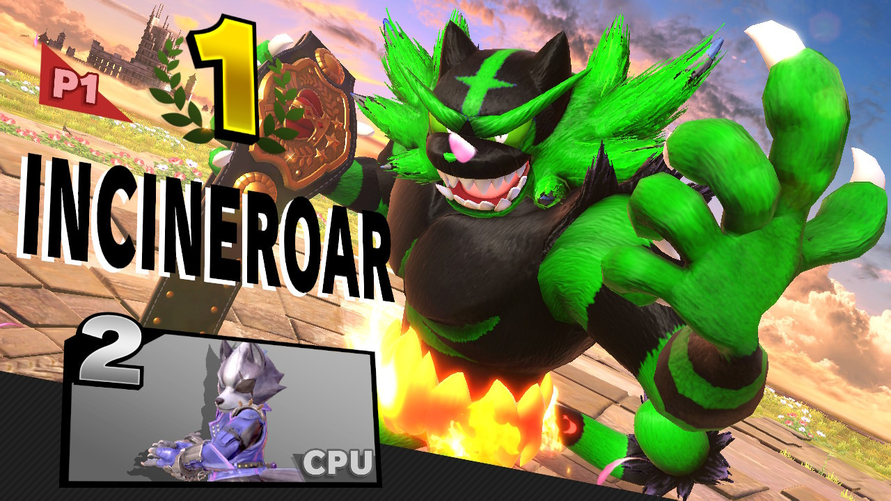 Nuclear Incineroar Mod for Super Smash Bros. Ultimate | SSBU Mods