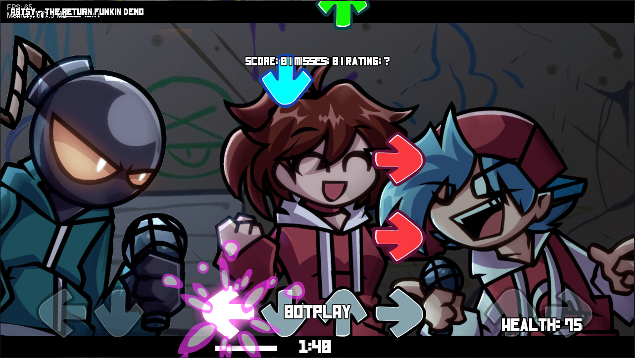 The Return Funkin Vs Whitty (RTX ON). Mod for Friday Night Funkin' | FNF Mods