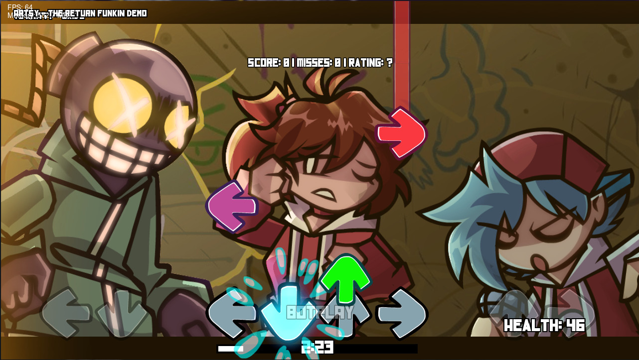 The Return Funkin Vs Whitty (RTX ON). Mod for Friday Night Funkin' | FNF Mods