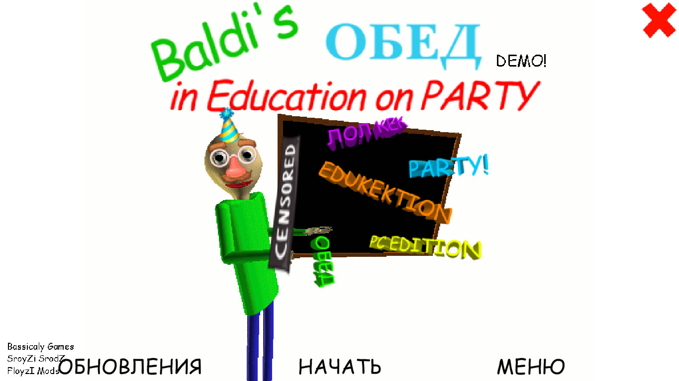 Obed Baldi Mod for Baldi's Basics | Baldi Mods