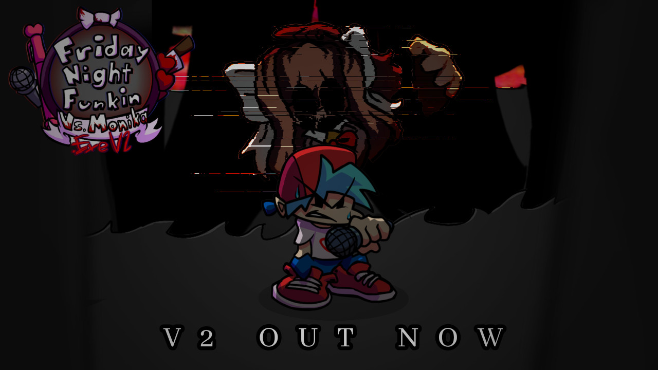 VS Monika.EXE V2 Mod for Friday Night Funkin' | FNF Mods